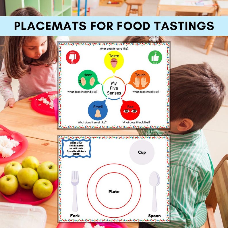 Printable Picky Eating Bundle - Kids Nutrition Learning | Alphabet ...