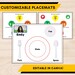 Printable Placemats for Kids – Editable Canva Template | Learning ...
