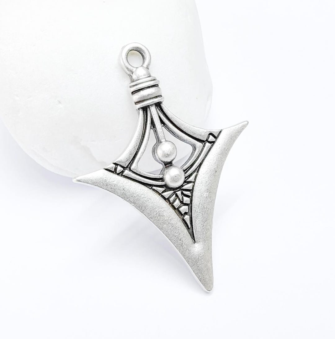 Bohemian Charm Pendant, Tribal Charm, Tuareg Charm, Mystic Earring ...