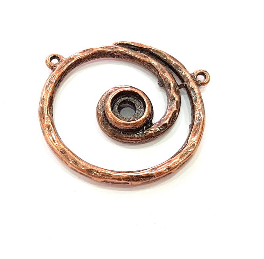 2 Antique Copper Charm Antique Copper Plated Charm 35mm) G9485 - Etsy