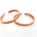 Raw Copper Bracelet Blanks Real Copper Cuff Blanks Adjustable Bracelet ...