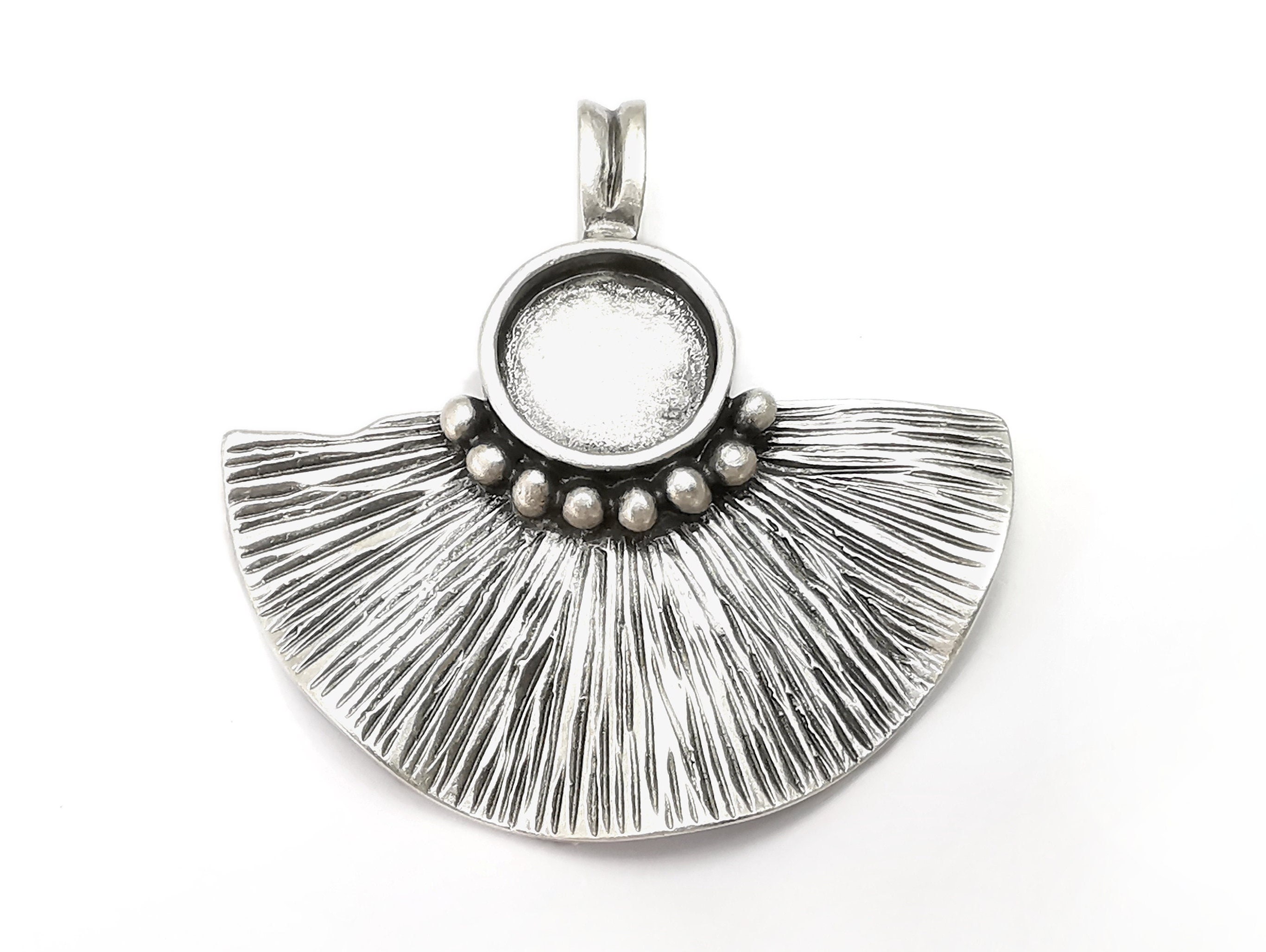 Wavy Semi Circle Bezel Resin Blank Inlay Mounting Mosaic - Etsy