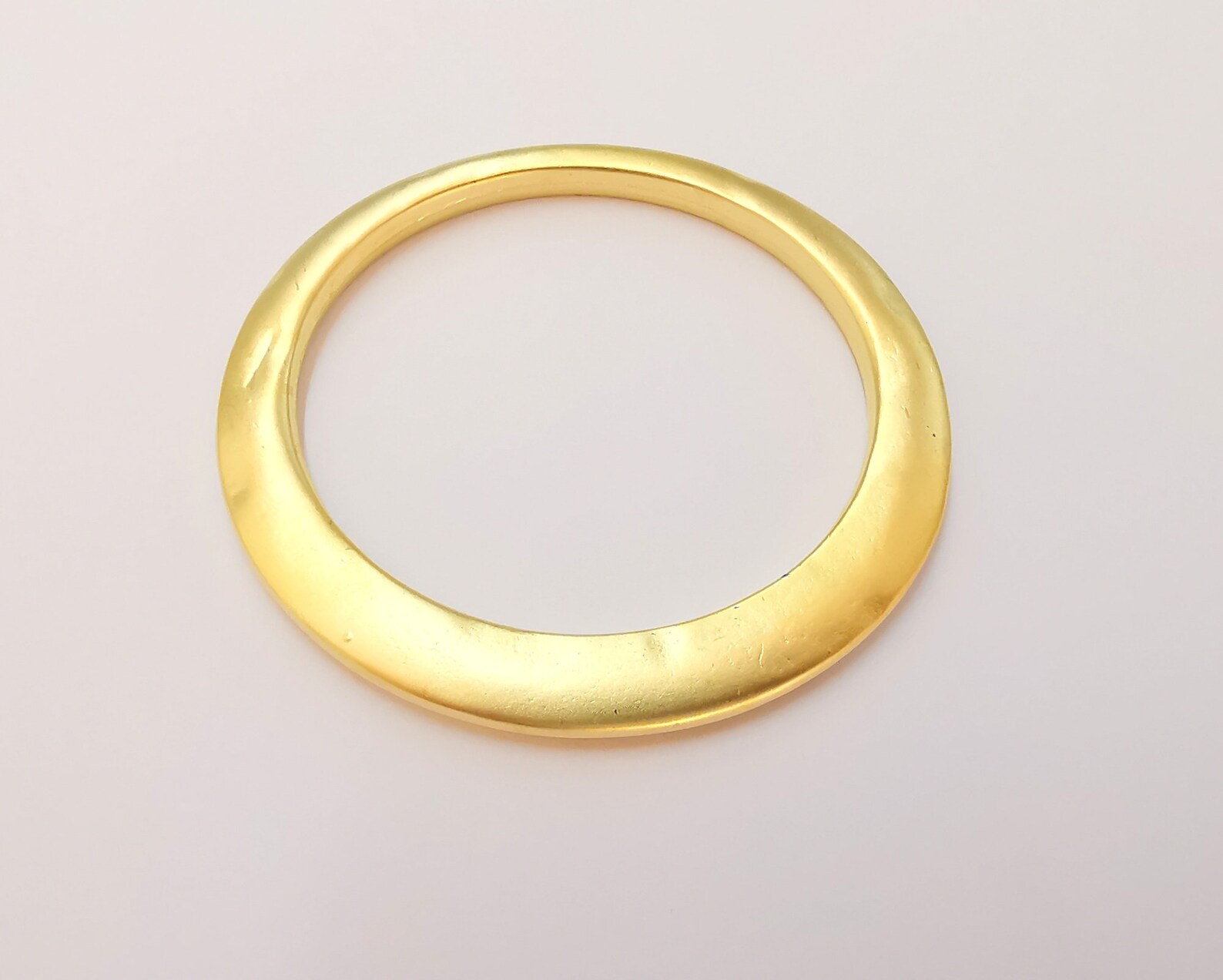 Circle Charms Large Gold Plated Findings 62x58mm G22922 - Etsy
