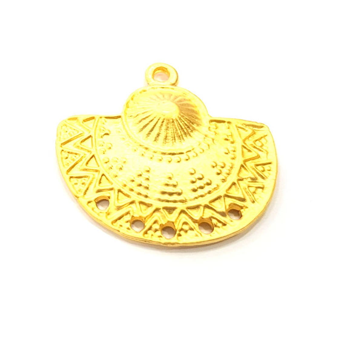 2 Gold Charm Gold Plated Charms (29x29mm) G9931 - Etsy