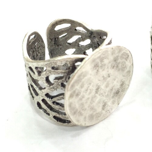 Intaglio Ottoman Coin Ring 925K Sterling Silver | Etsy