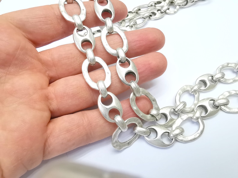 Large Silver Chain, Specialty Chains, Necklace, Bracelet, Belt, Bag ...