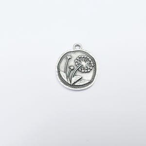 Dandelion Charms, Silver Flower Charms, Boho Charms, Earring Charms ...