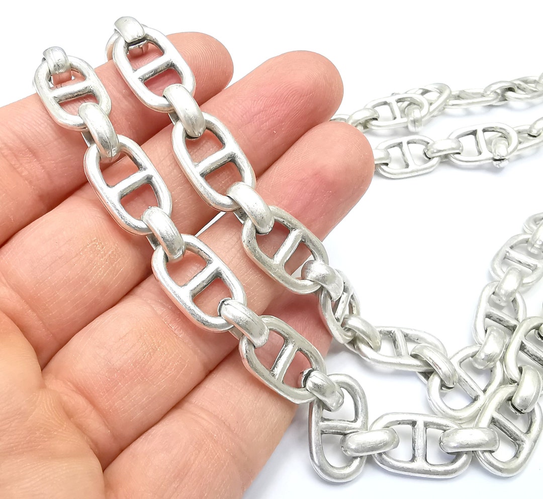 Large Silver Chain, Specialty Chains, Necklace, Bracelet, Belt, Bag ...
