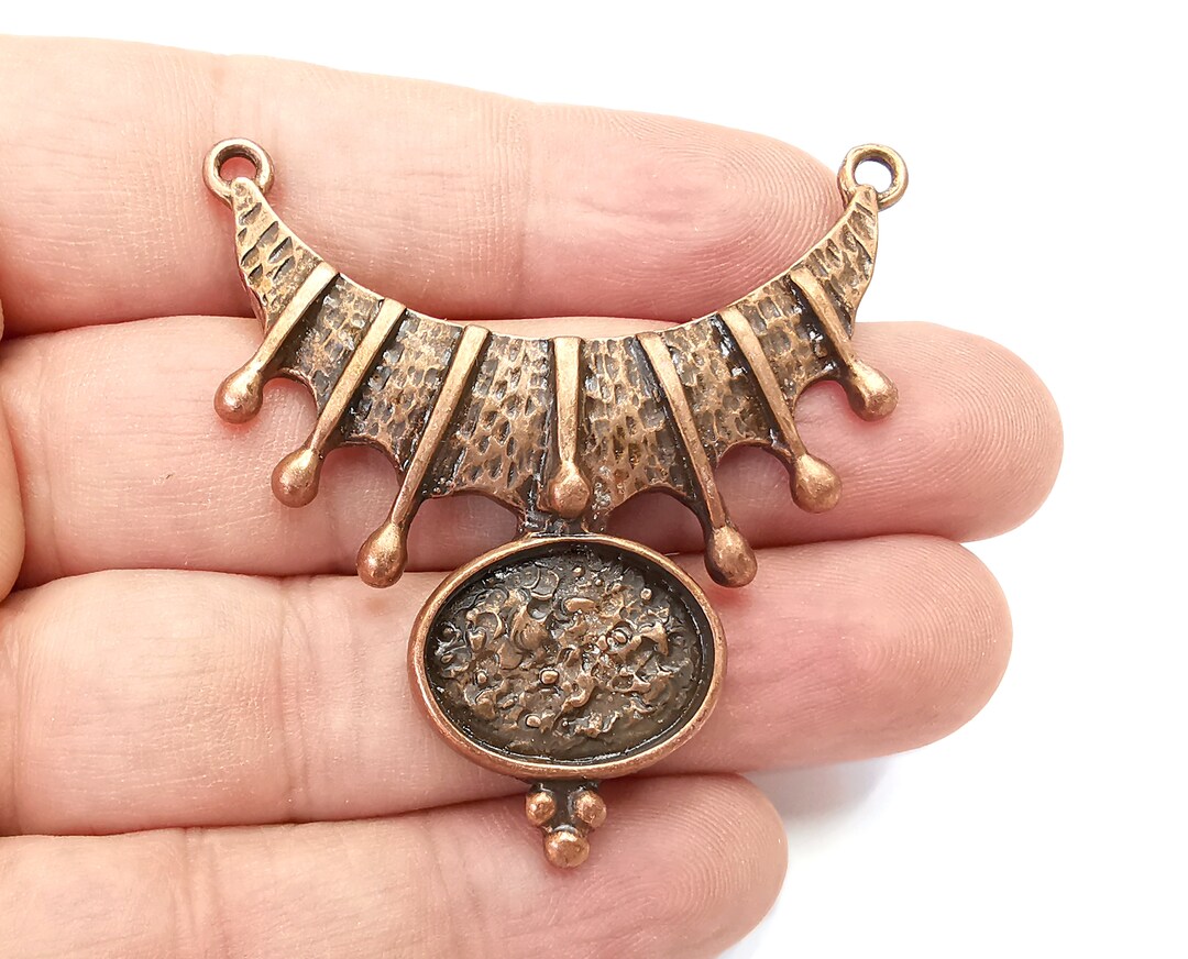 Oval Bezel, Resin Blank, Inlay Mounting, Mosaic Frame Cabochon Base ...