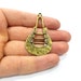 2 Antique Bronze Charm Antique Bronze Plated Metal (53x31mm) G27272 - Etsy