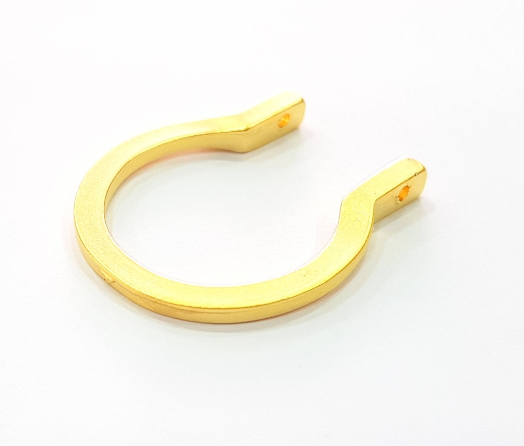 Gold Connector Gold Plated Connector Pendant (40x35mm) G8575 - Etsy