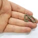 6 Square Frame Charm Antique Bronze Charm Antique Bronze Plated Metal ...