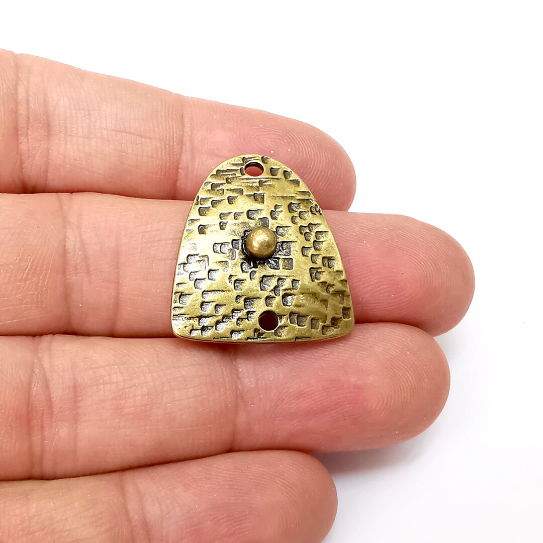 Two Hole Connector, Bronze Jewelry Parts, Bronze Bracelet Component ...