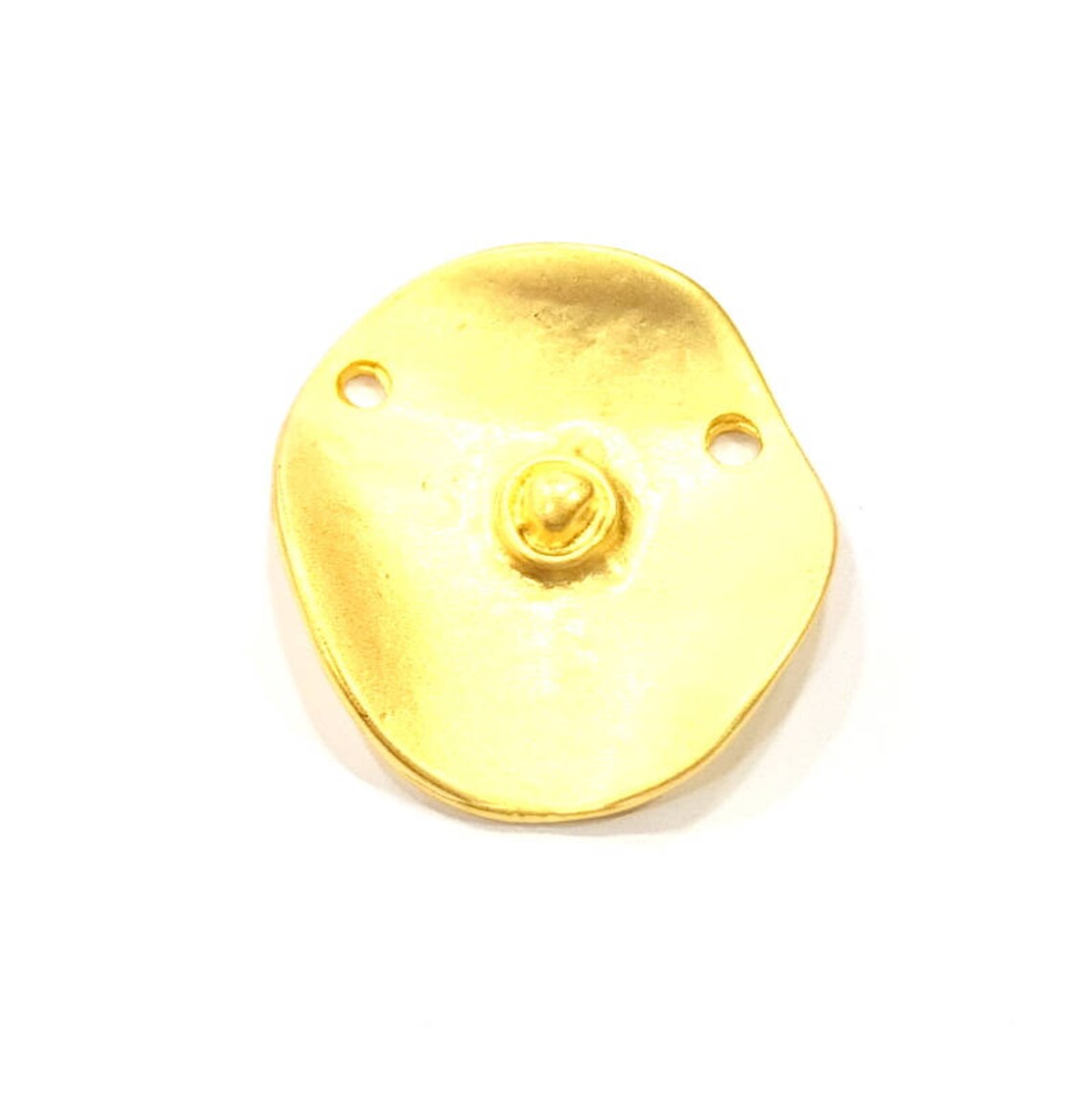 2 Curved Plate Charm Gold Charm Gold Plated Metal 25mm - Etsy