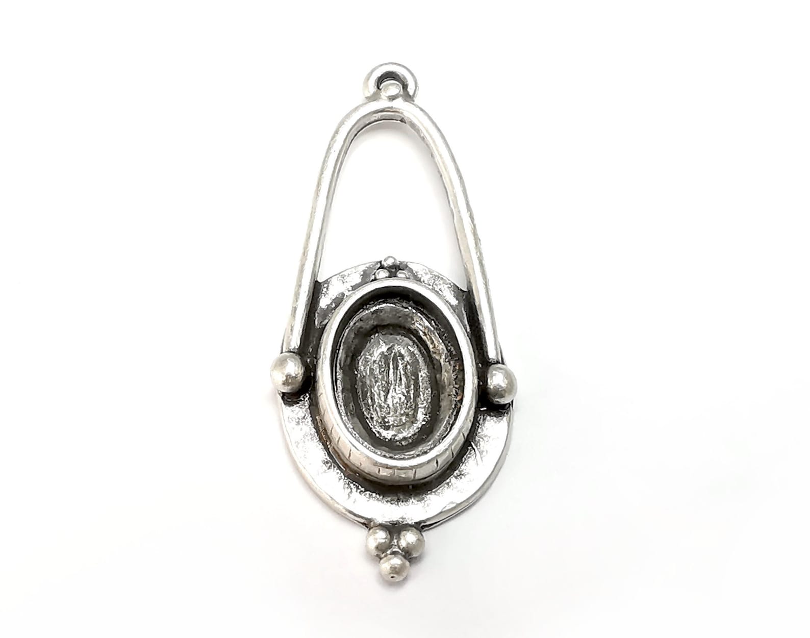 Unique Charms Pendant Bezels Resin Blank Inlay Mountings - Etsy