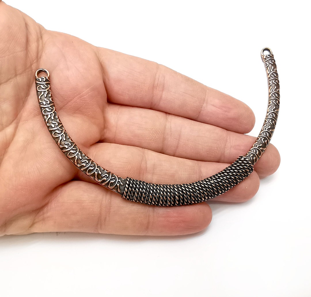 U Collar, Copper Connector, Necklace Parts, Jewelry Parts, Pendant ...