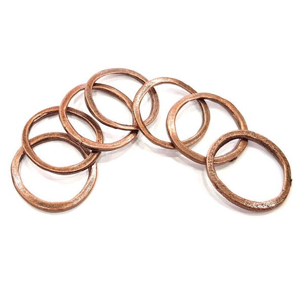 Copper Circles - Etsy