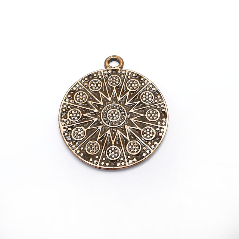 Dijes de estrella, chapados en cobre antiguo (40 x 34 mm) G34845 - Etsy ...