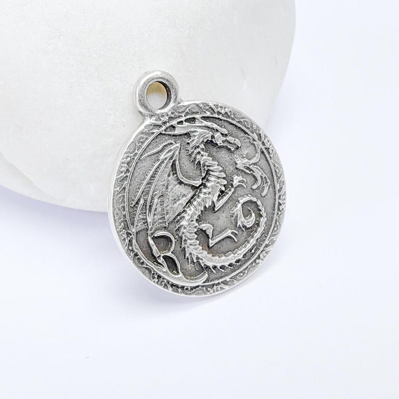 G Dragon Pendant - Etsy