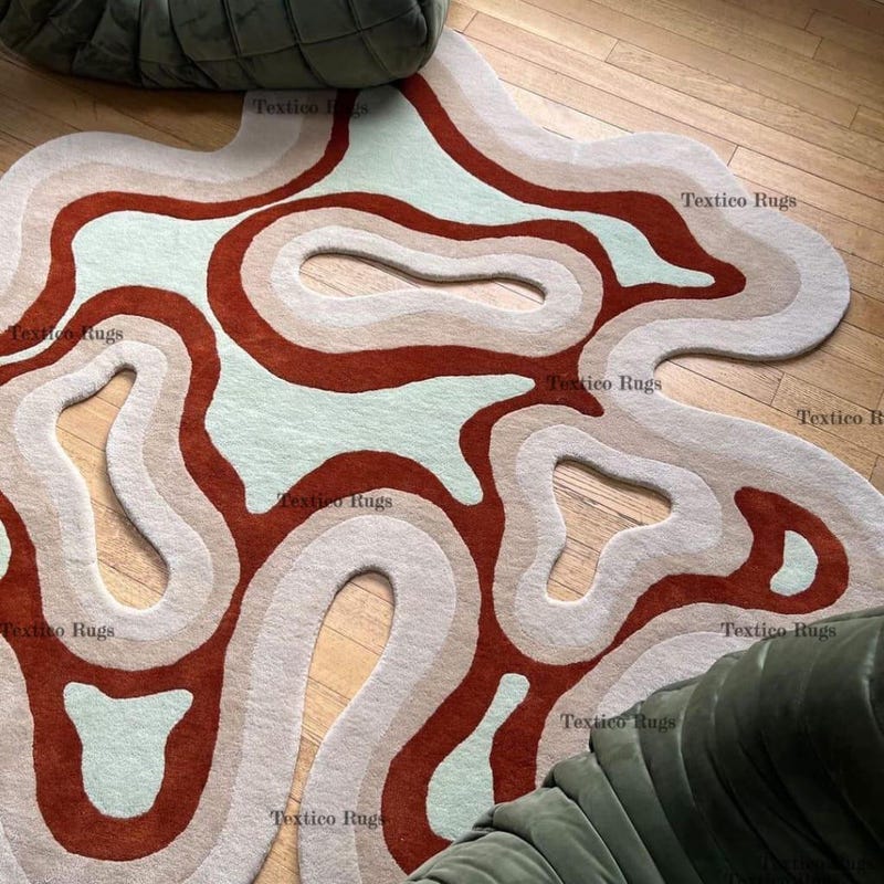 Blob Rug - Etsy