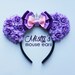 Inspired Goofy Rose Mouse Ears - Etsy