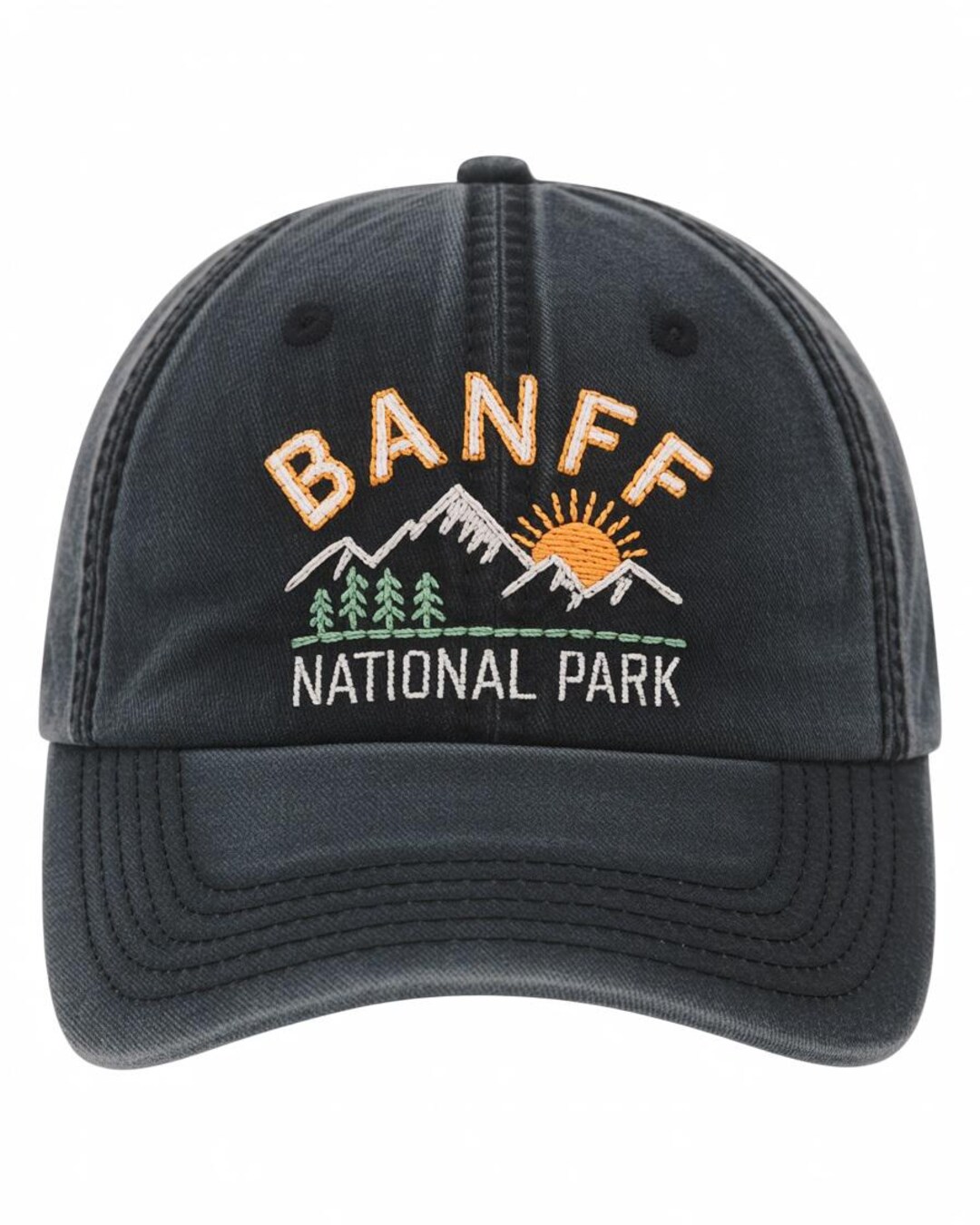 Banff National Park Sunrise Cadillac Mountain Hat,embroidered Cap for ...