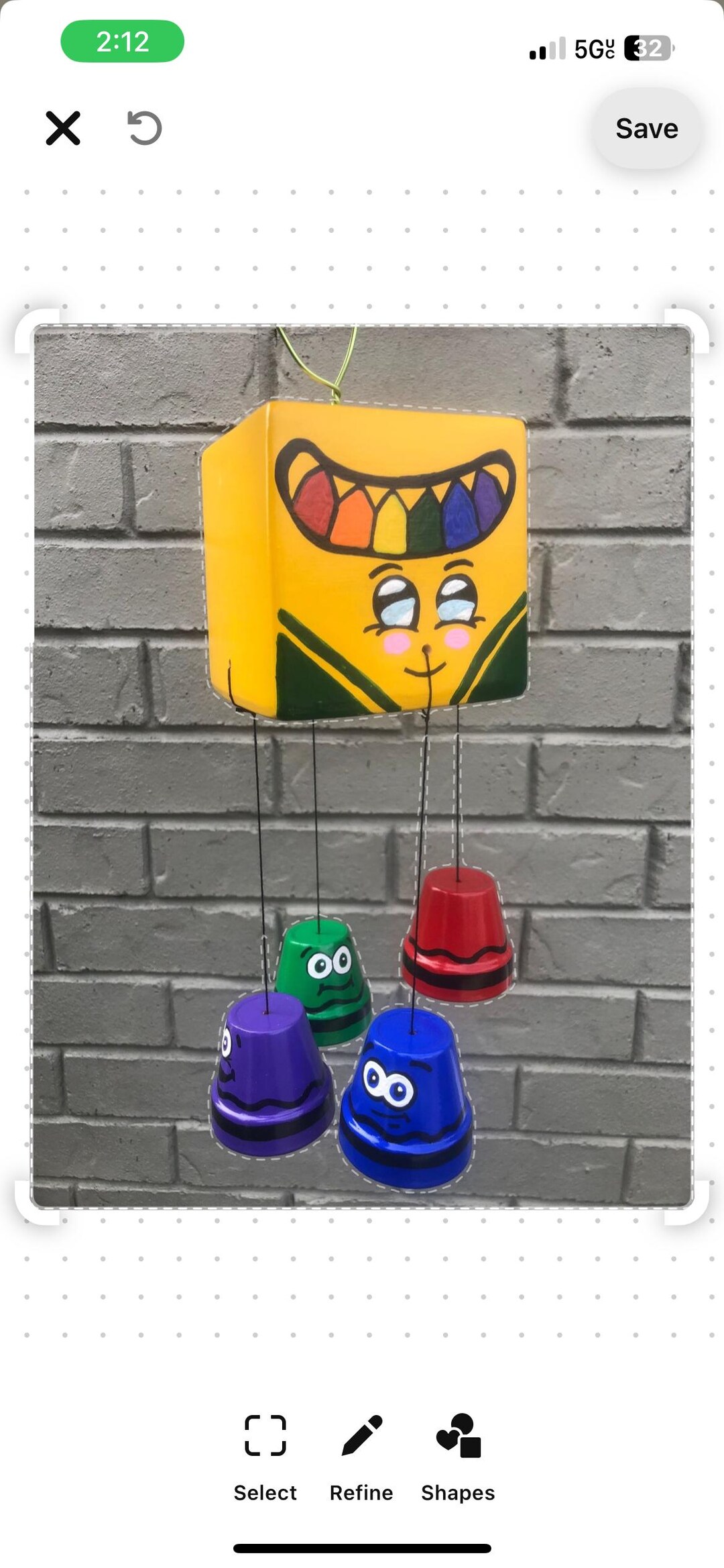 Crayon Box Wind Chimes, Windchimes Crayons, Windchime Crayons - Etsy