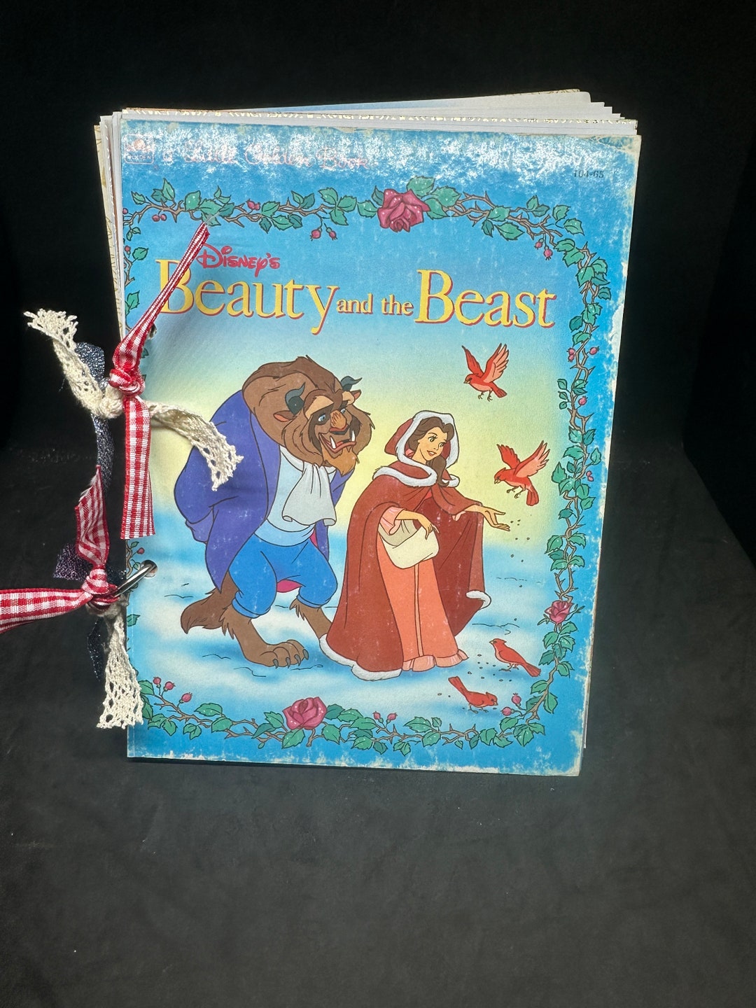 Little Golden Book Beauty and the Beast - Etsy