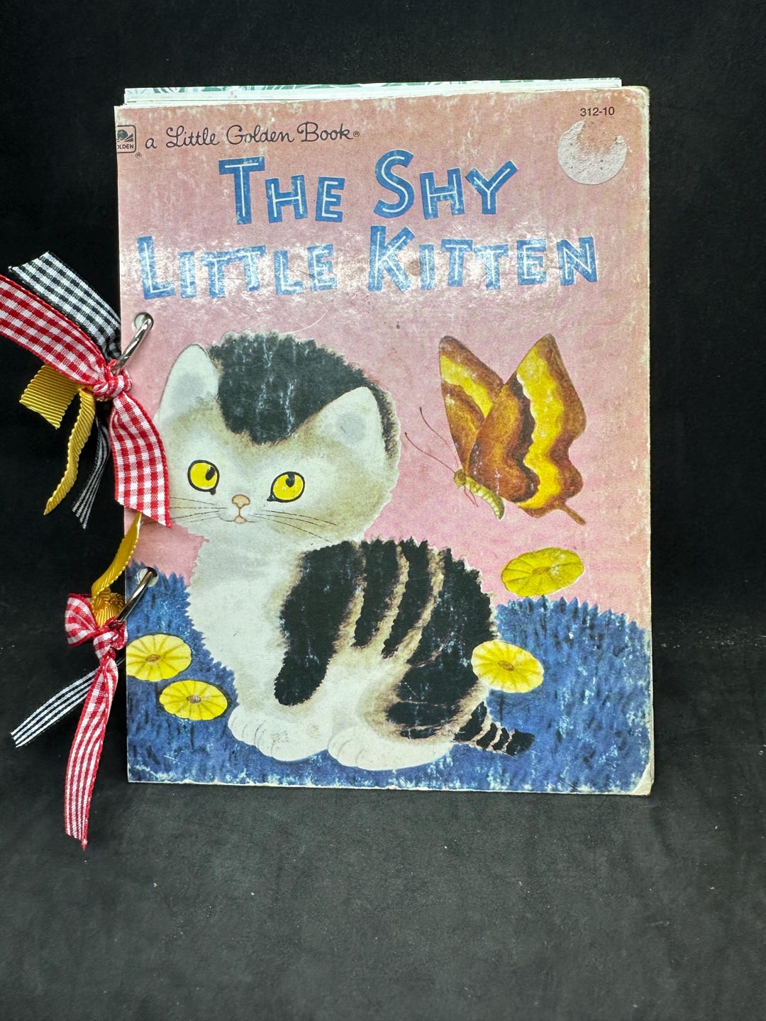 Little Golden Book the Shy Little Kitten Junk Journal - Etsy