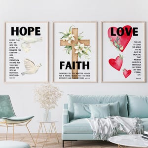 Home Wall Art Decor Printable High Resolution Bible Verse Poster Home ...