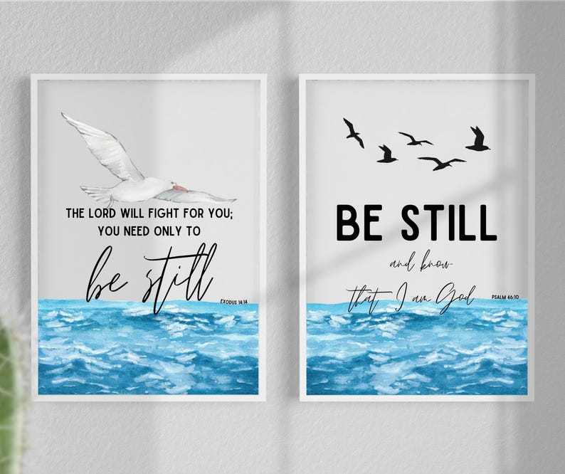 Wall Art Home Decor Printable High Resolution Bible Verse Poster ...