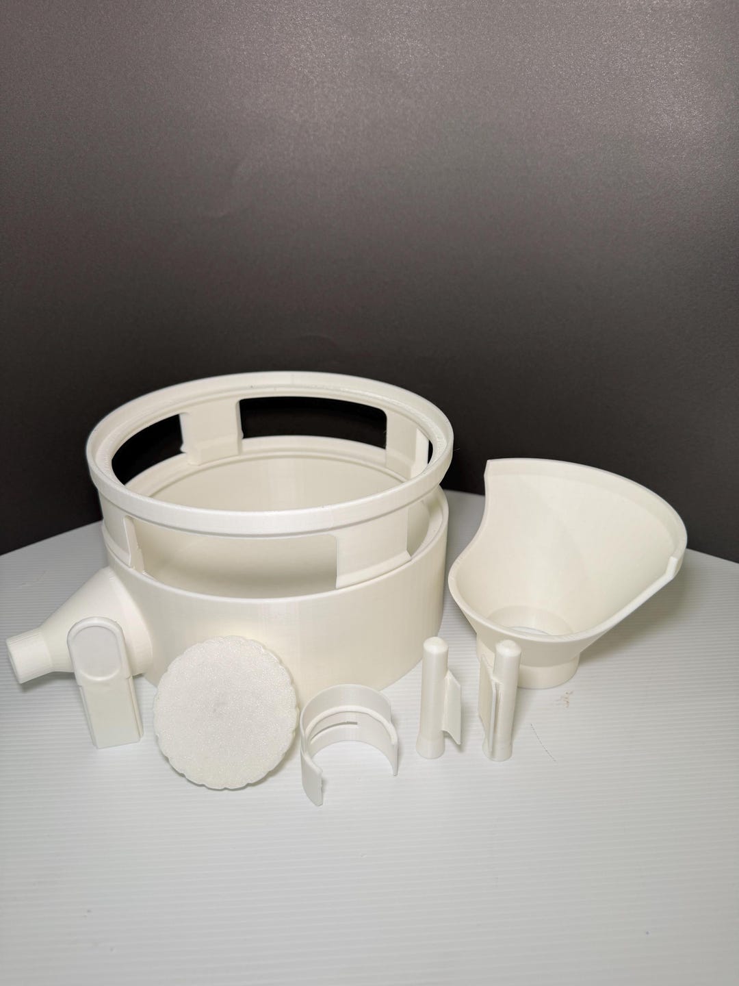 Supertrickler Accessory Kit: 3D Printed Reloading Funnel, Splash Guard ...