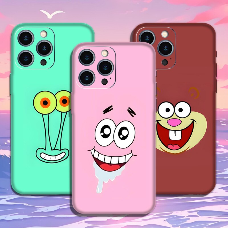 iPhone 8 Plus Spongebob Case - Etsy