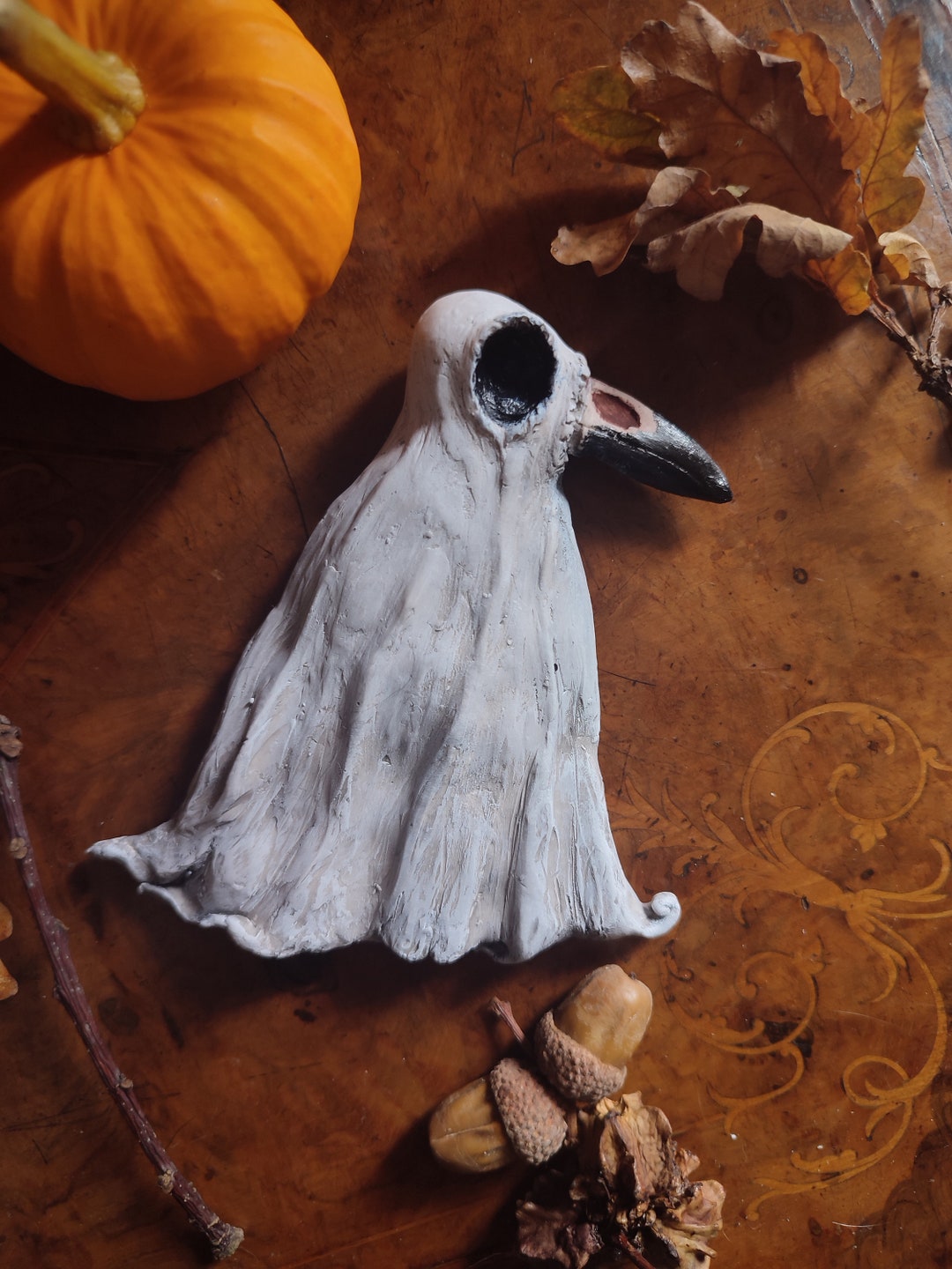Crow Ghost 3D Gothic Wall Art, Whimsical Gothic Home Decor - Etsy