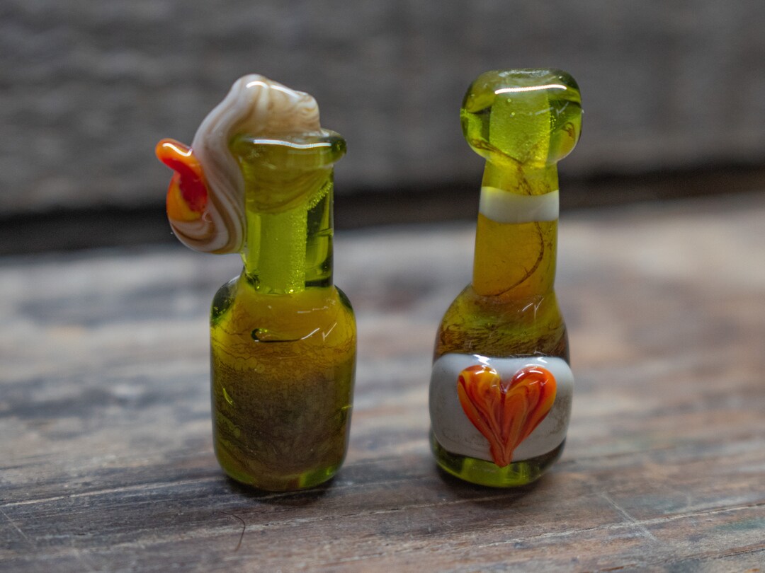 Love and War Glass Bead Pair - Etsy