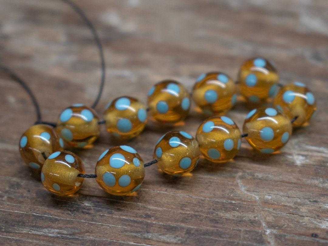 Light Blue on Transparent Gold Skunks - Etsy