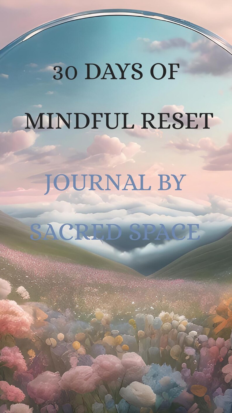 Mindful Reset Journal | Self-reflection & Inner Peace Digital Guide - Etsy