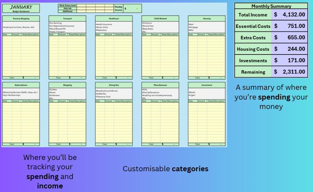 SIMPLE Money Tracker - Track Income and Expenses. Maintain Your ...
