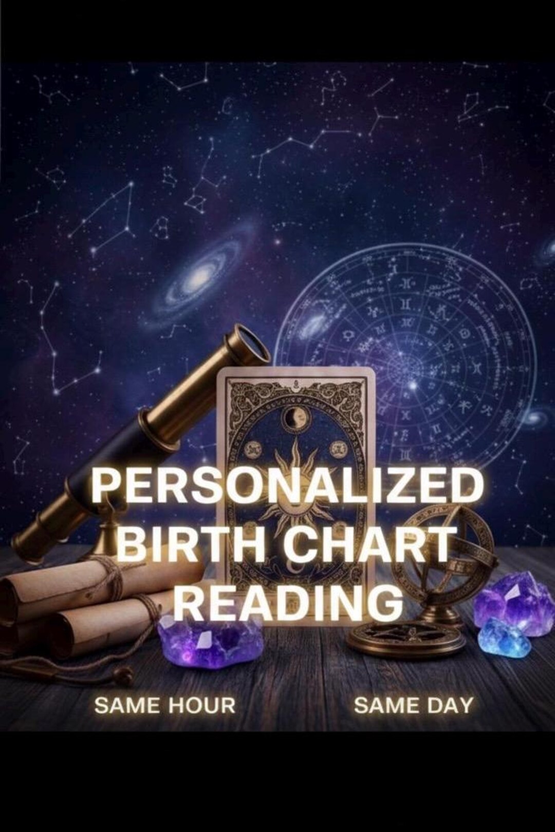 Same Hour Personalized Birth Chart Reading: Natal Astrology Report (PDF ...