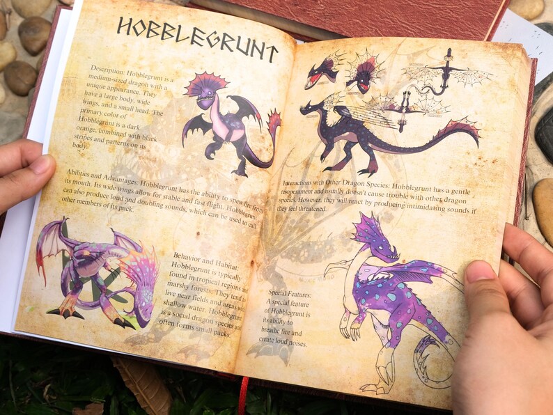 HTTYD Dragon Book • How to Train Your Dragon Book • Dragon Training ...