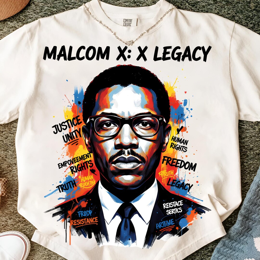 Malcolm X Legacy PNG, Black Empowerment Png, Human Rights Freedom Png ...