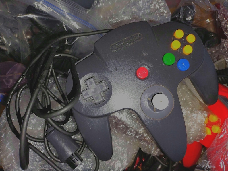 N64 Controller Joystick Black Repair - Etsy
