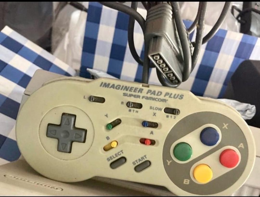 Super Nintendo Famicom SNES Mini Retron Imagineer Original Controller ...