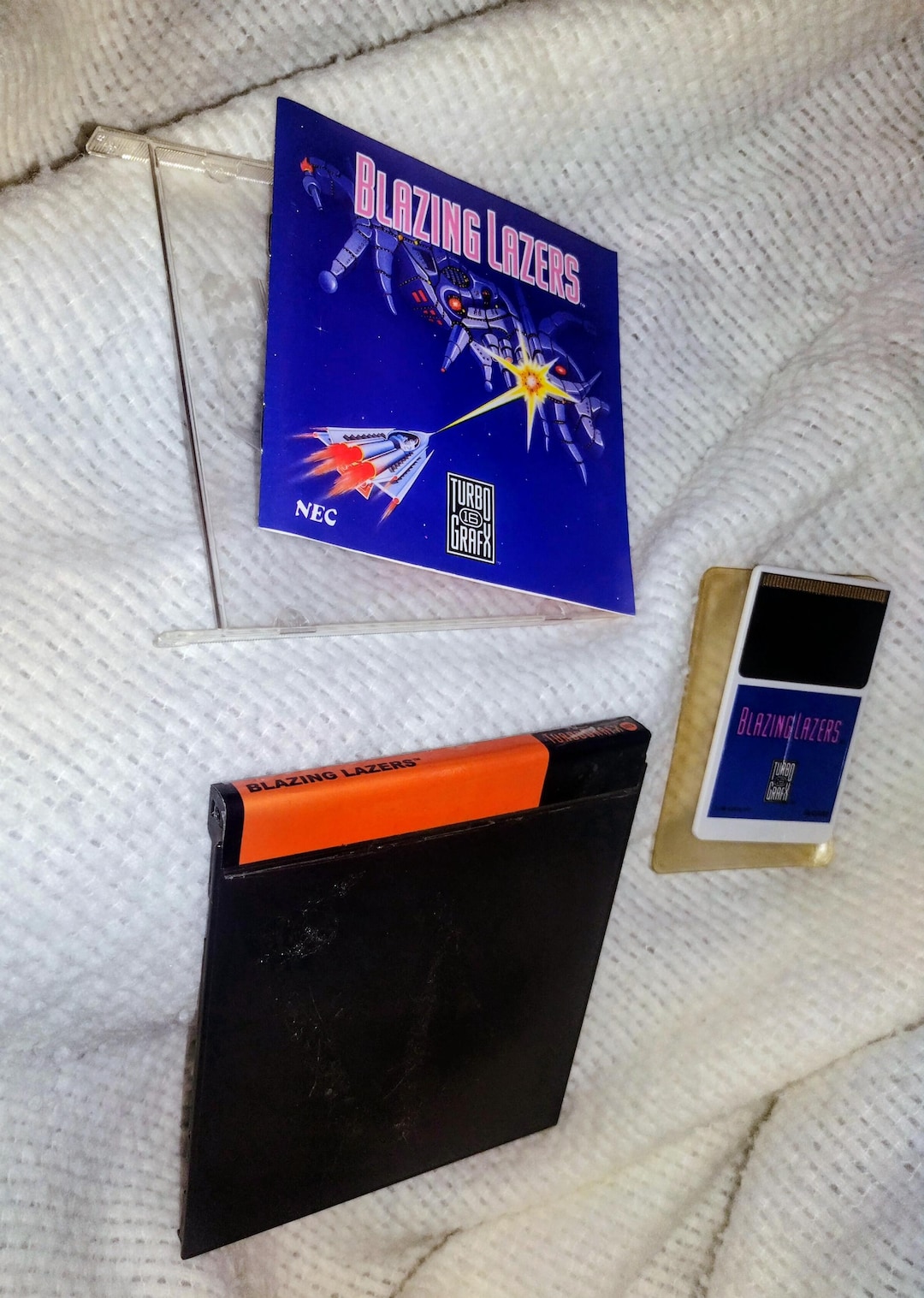 Blazing Lazers Turbografx Turbo Grafx Turboexpress Turbo Express TG-16 ...