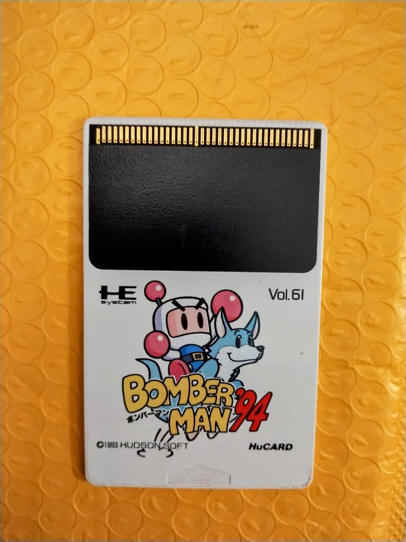 Bomberman 94 PC Engine Duo Turbo Gt Coregrafx Turbografx Hucard Working ...