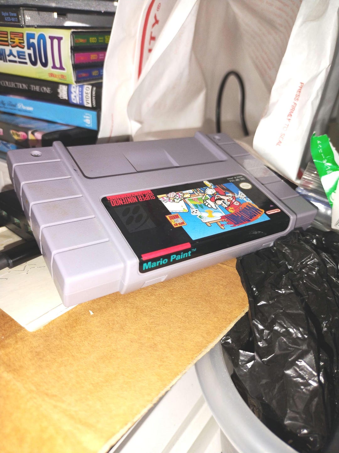 Mario Paint Super Nintendo SNES Working Cartridge Only - Etsy