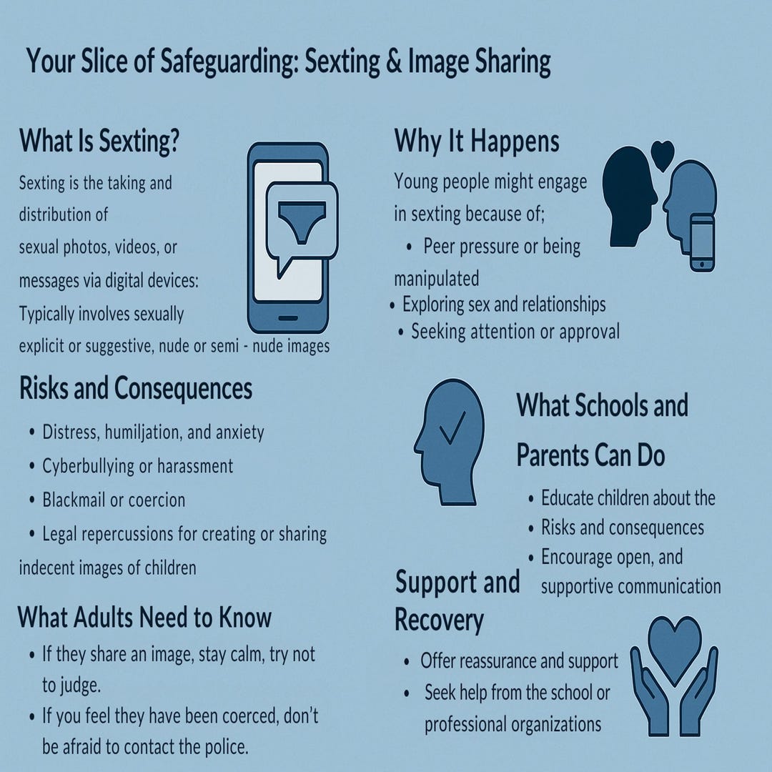 Sexting & Image Sharing Poster A4 Safeguarding Printable Digital ...