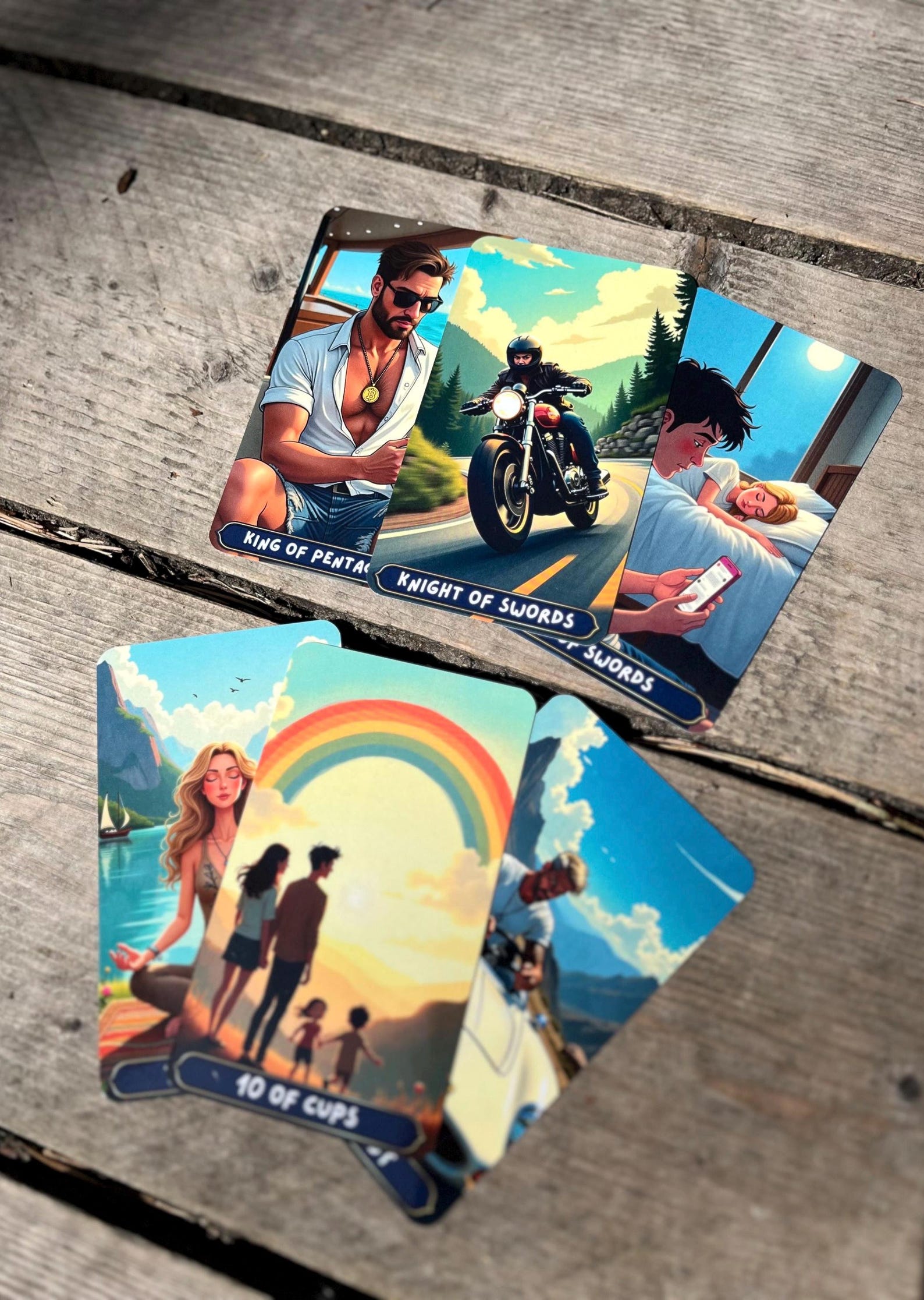 Unique New Age Tarot Deck | Modern Tarot Cards | Physical Tarot Deck ...