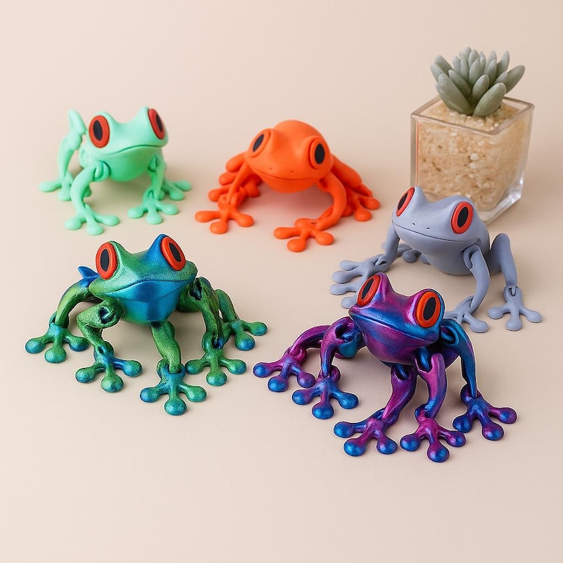 Magnetic Frog 3d Print Stl - Etsy Australia