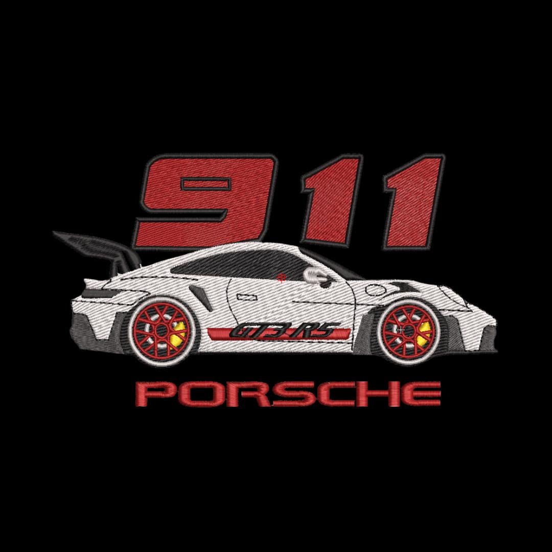Embroidery Design: Porsche - Etsy